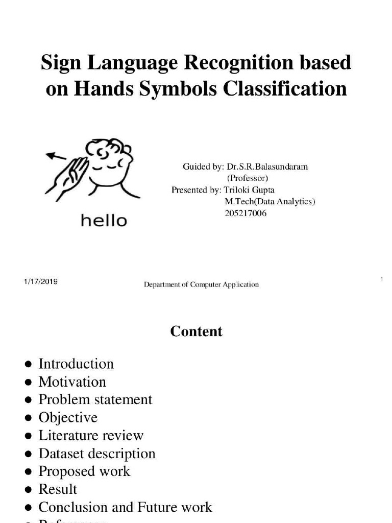 Mtech Final Projectppt | PDF