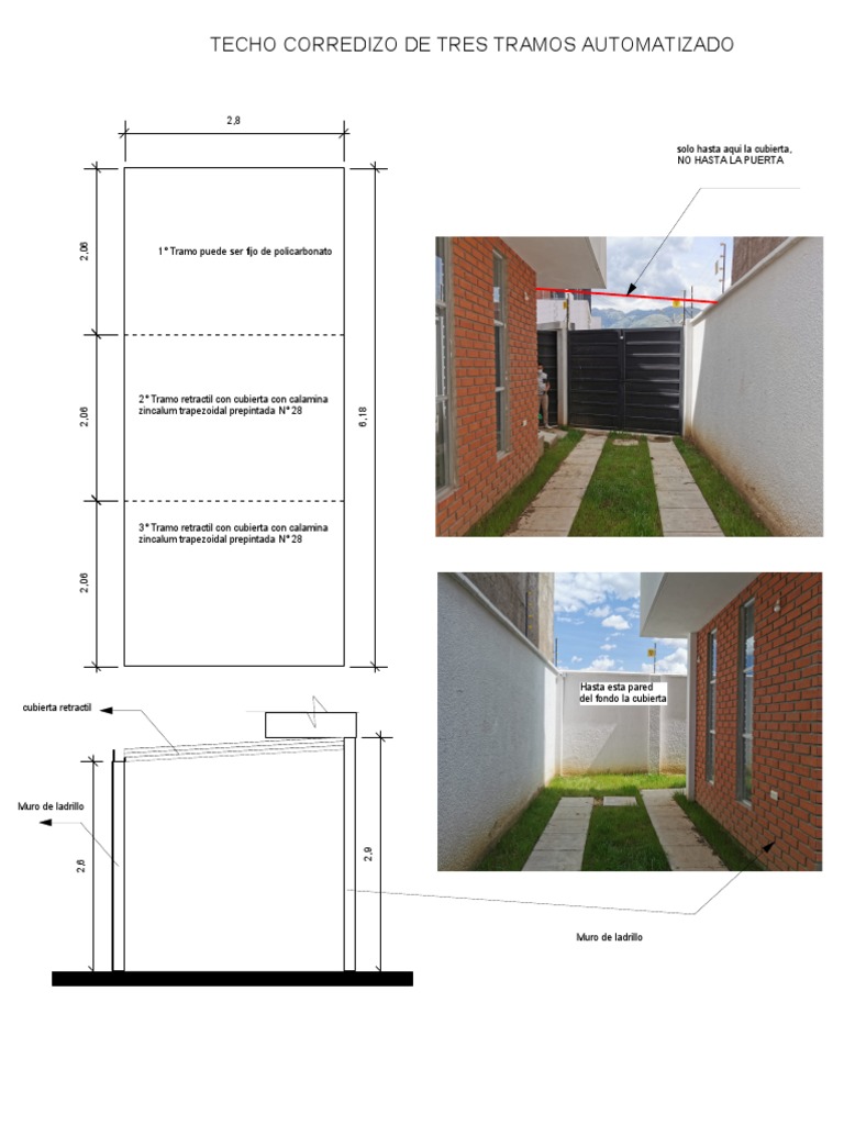 Cotizacion CUBIERTA RETRACTIL | PDF