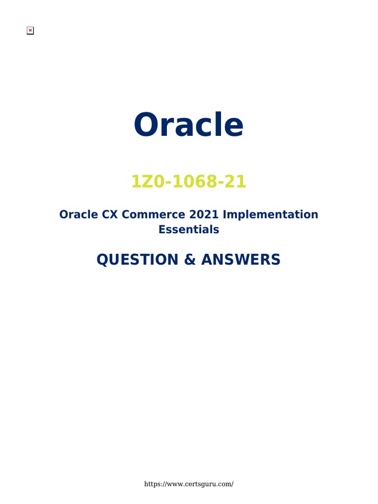 Oracle: Question & Answers | PDF