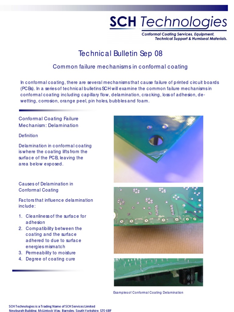 Technical Bulletin Sep 08 Conformal Coating Failure Mechanisms ...