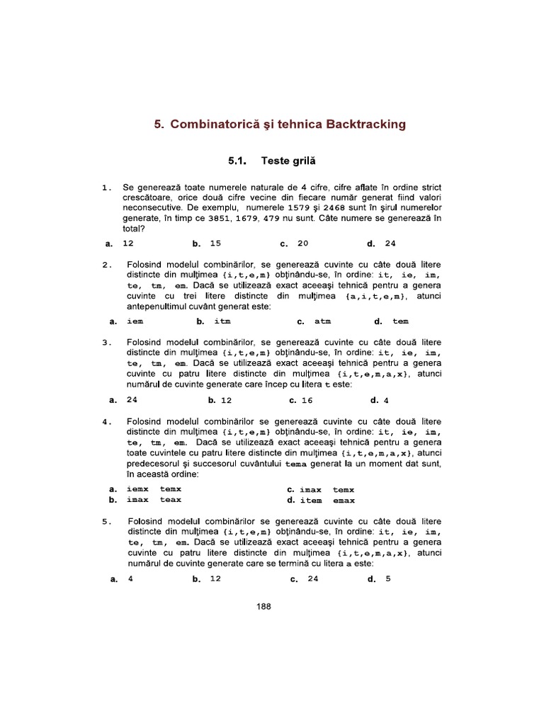 Cap5 Backtracking | PDF
