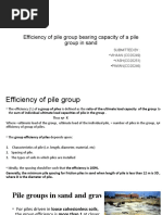Group Action of Piles | PDF | Deep Foundation | Solid Mechanics