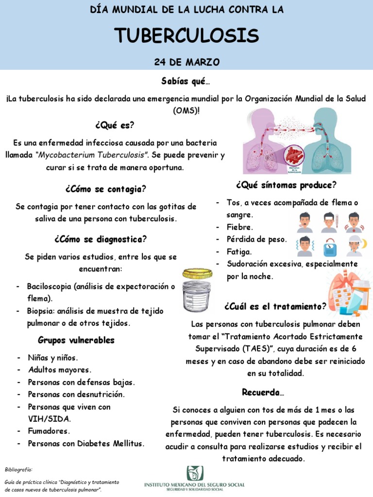Material Dia Mundial de La Lucha Contra La Tuberculosis | PDF ...