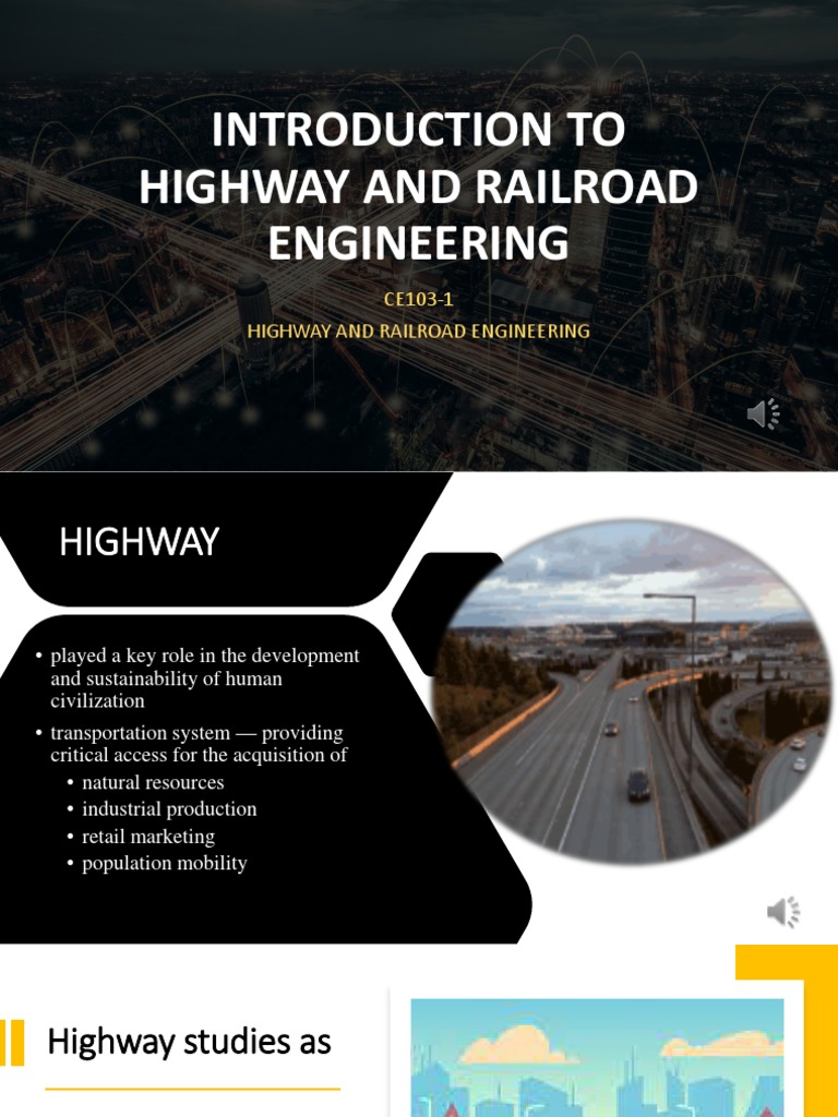 Introduction to Highway Engineering | PDF | Transport | Road