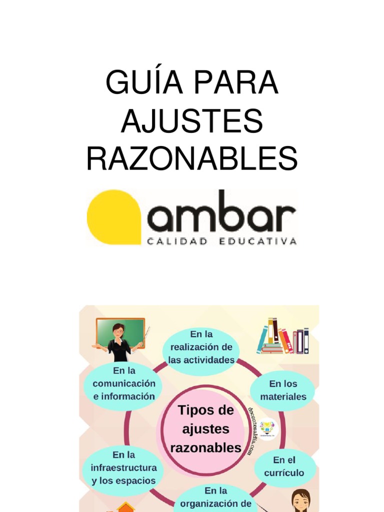 Guía para Ajustes Razonables | PDF
