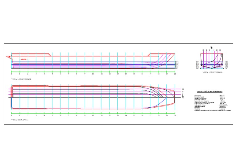 Plano de Formas Iquitos | PDF | Buques | Buques de guerra