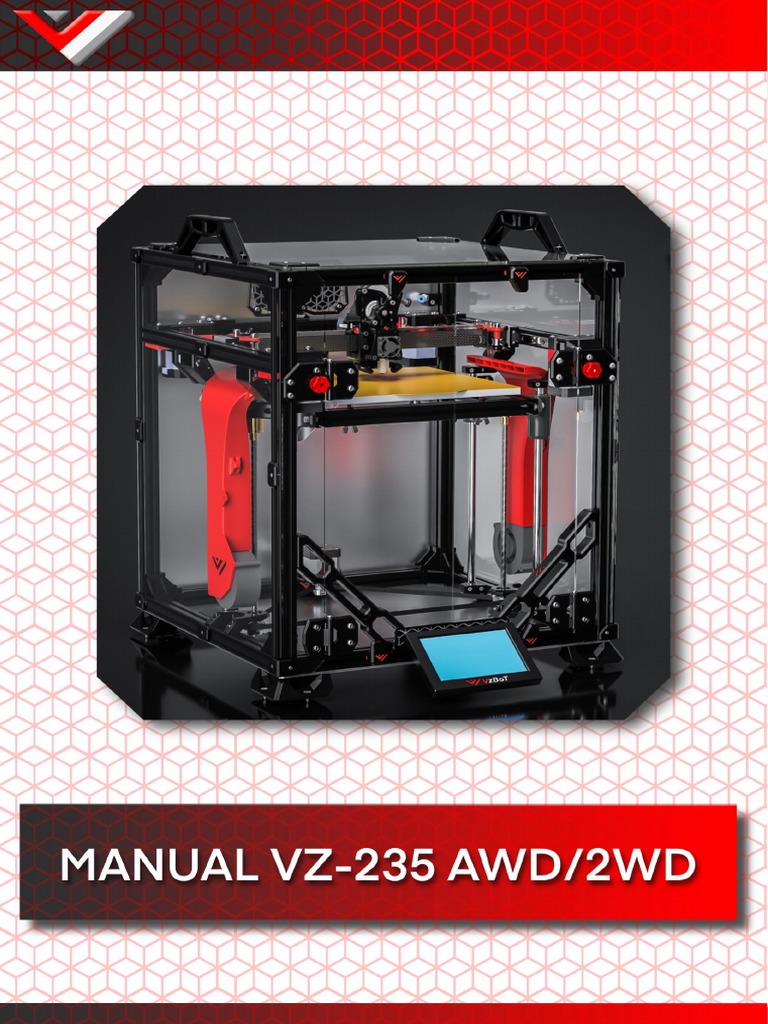 VZ235 Assembly Manual | PDF | Belt (Mechanical) | Screw