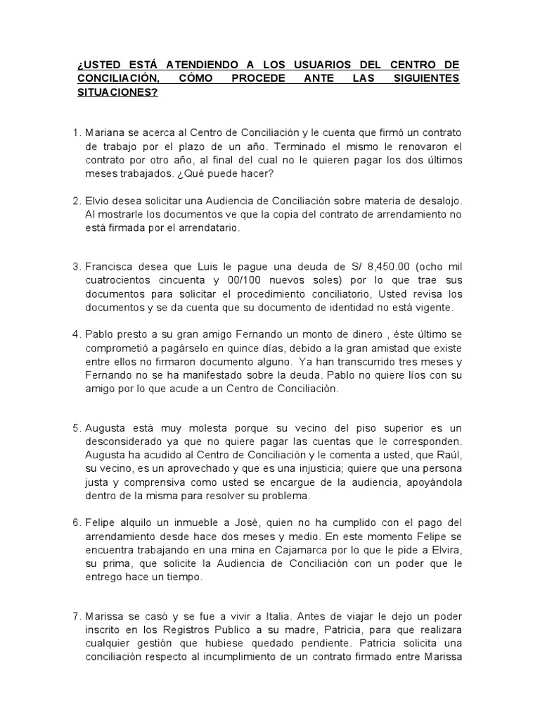 Casuistica de Procedimiento 01 | PDF | Daños y perjuicios