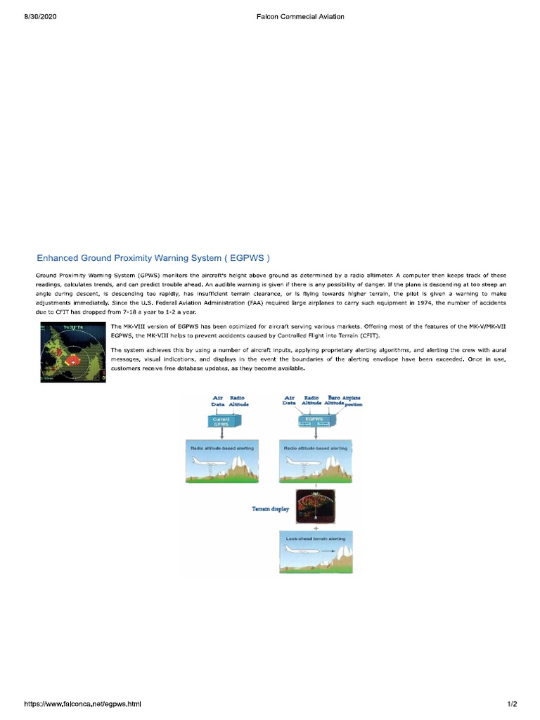 GPWS and E-GPWS | PDF