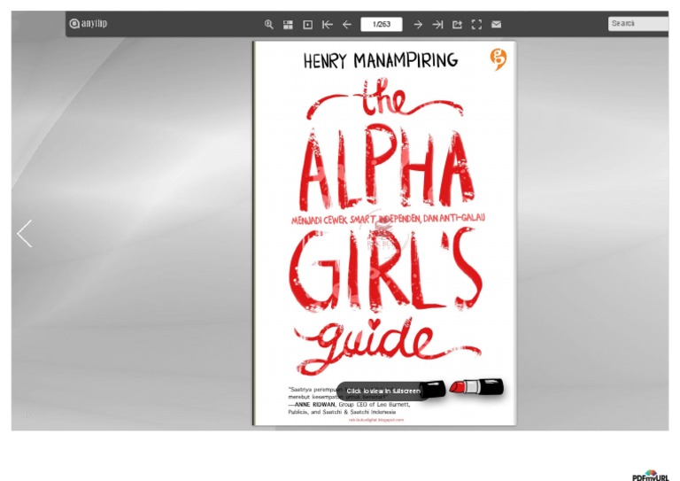 Novel The Alpha Girl's Guide | PDF