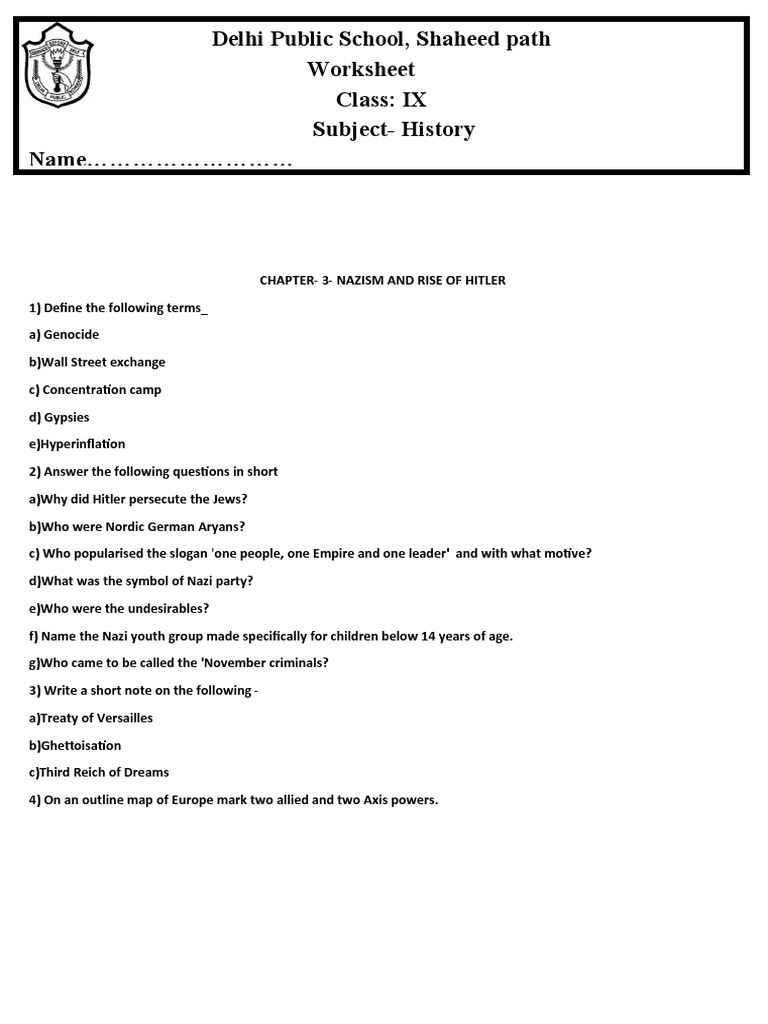 Worksheet 2 Pdf