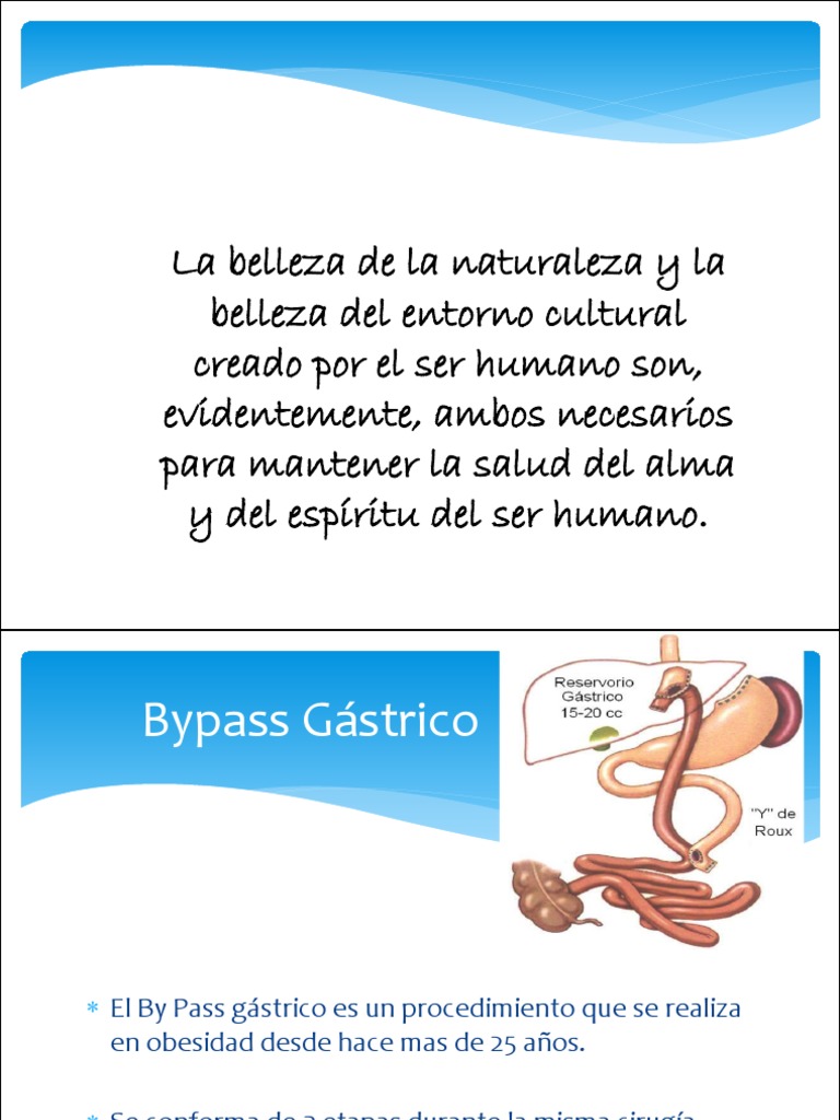 BYPASS | PDF | Obesidad | Medicina