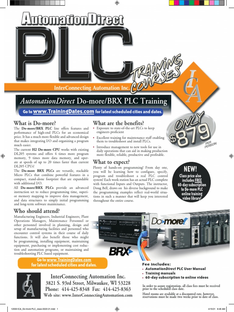 Do-more/BRX PLC Training Overview | PDF | Programmable Logic Controller ...