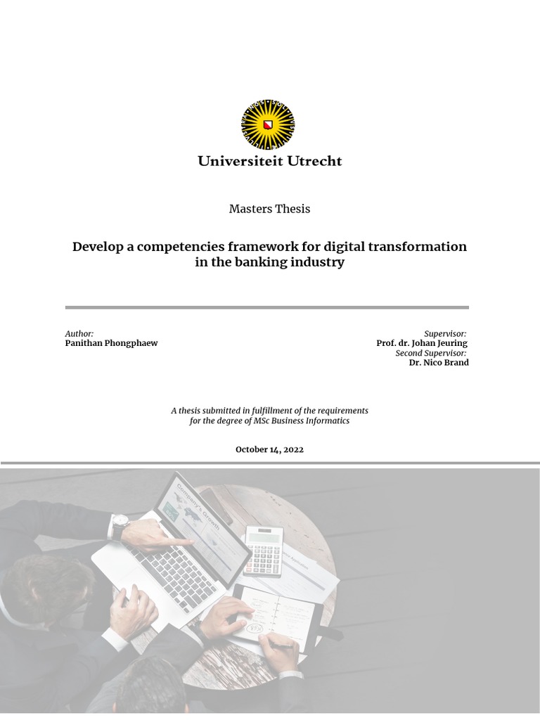 Develop A Competencies Framework For Digital Transformation in The ...