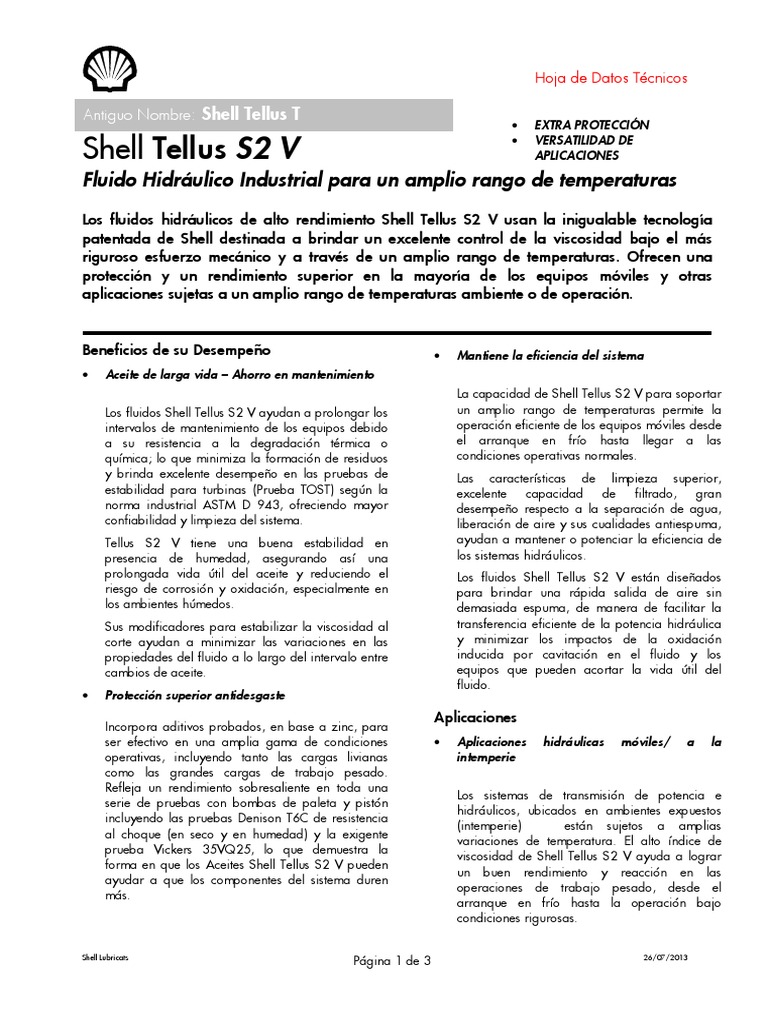 Ficha Tecnica Tellus - S2 - V | PDF | Química | Ciencias fisicas
