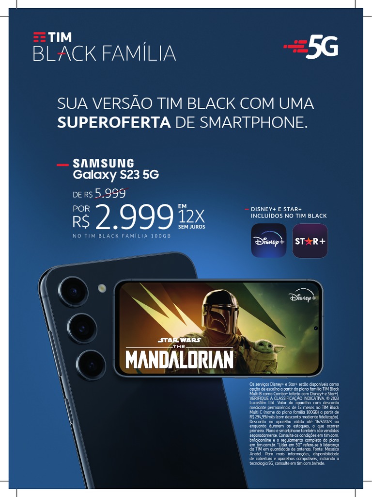 TIM BLACK_KV OFERTA MES DAS MAES_Cartaz A4 vertical S23_01_final | PDF