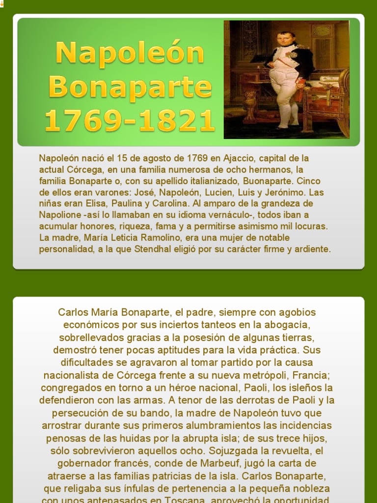 NAPOLEON BONAPARTE | PDF