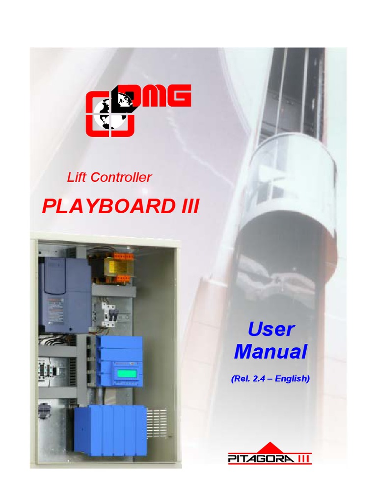 Playboard Iii: User Manual | Download Free PDF | Elevator | Electric Motor