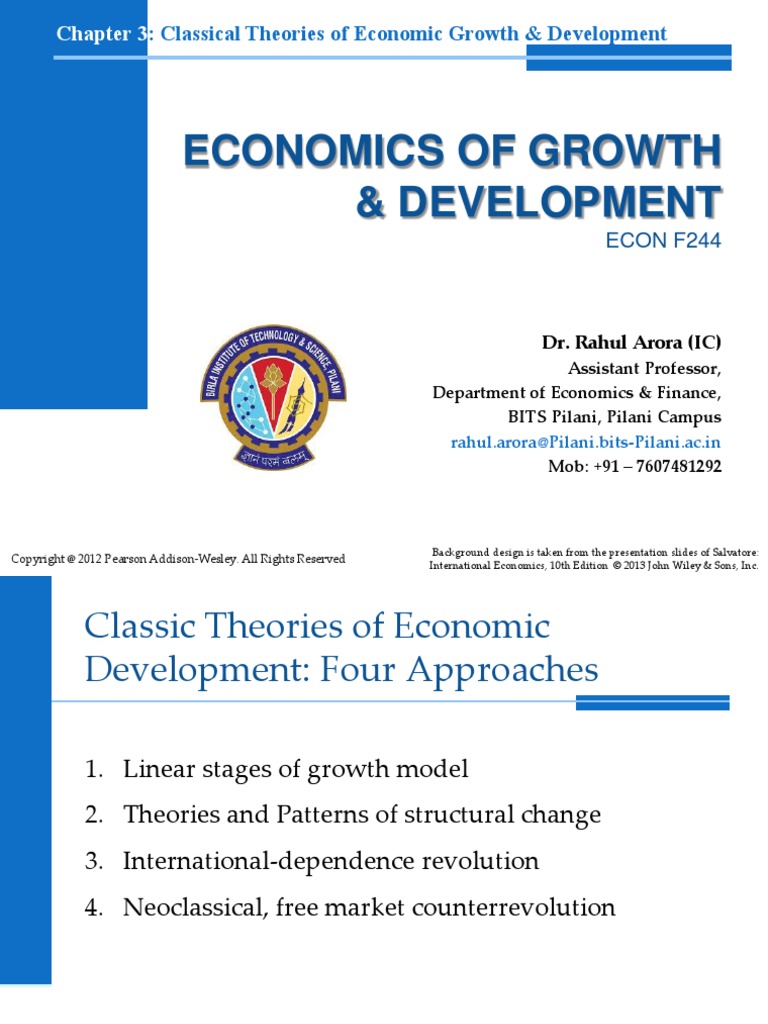 8 - CH - 3 - Economic Development | PDF | Economic Growth | Economics