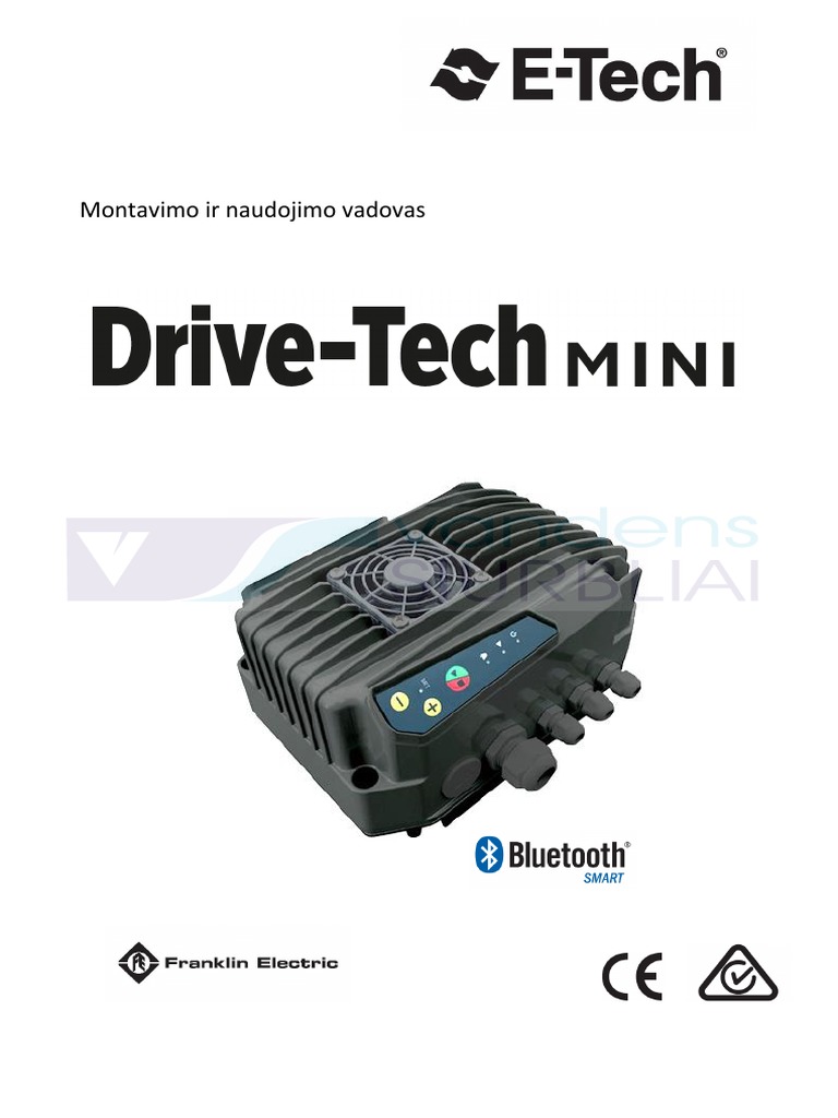 Drive Tech MINI LT Tinklapis | PDF