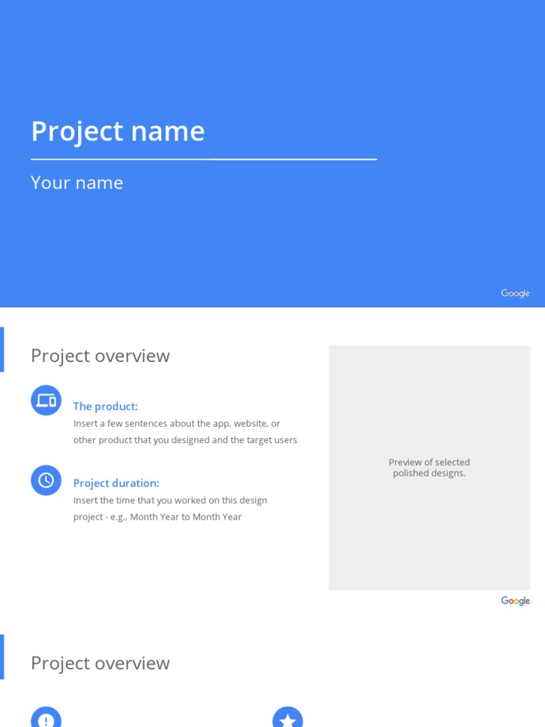 UX Design Project Overview | PDF | Usability | Information Technology