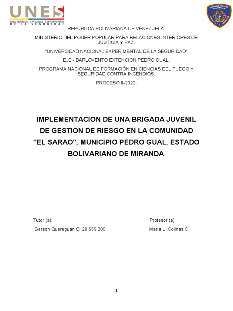 ghh | PDF | Riesgo | Primeros auxilios