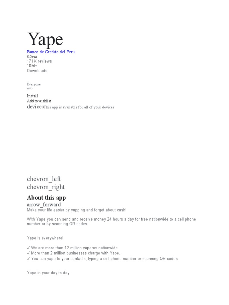 Yape | PDF | Mobile App | Computing