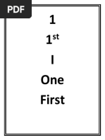 12 Ordinal Numbers List 1-100 | PDF