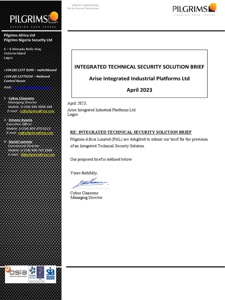 Arise Technical Solution | PDF | Security Alarm | Seismology