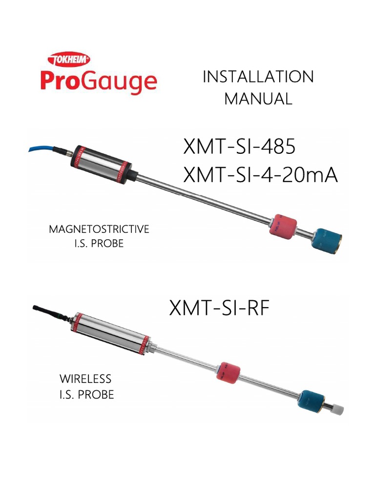 XMT SI 485 and XMP SI RF ATG Probes Technical Guide | PDF | Electrical Wiring | Electrical Connector