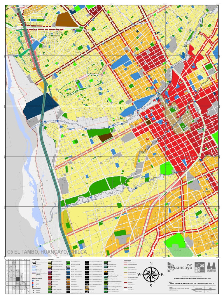 Zonificación General de Los Usos Del Suelo PDM Huancayo | PDF