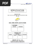 LED Voltage and Current Ratings Chart | PDF | Resistor | Direct Current