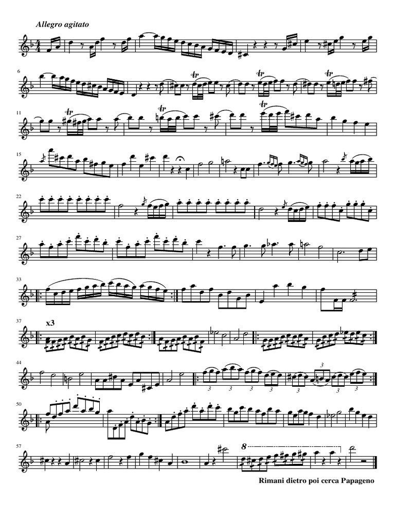 Allegro Agitato | PDF