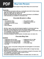 50 Easy Baking Recipes | PDF | Cakes | Muffin