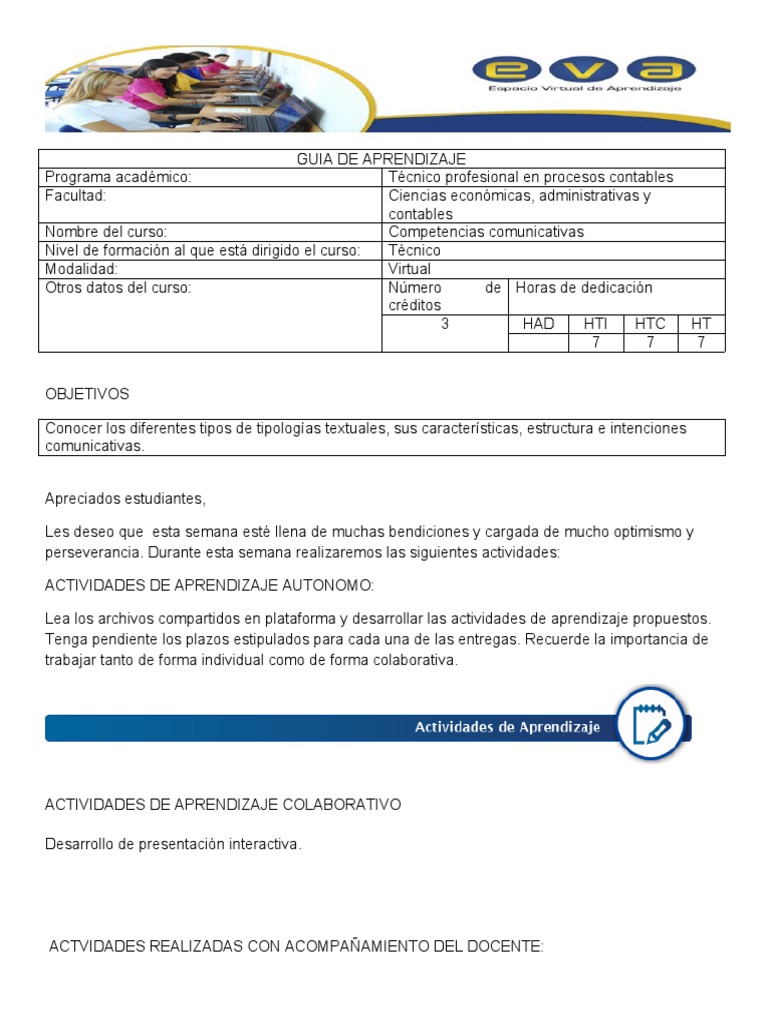 Guia de Aprendizaje Sem4 | PDF