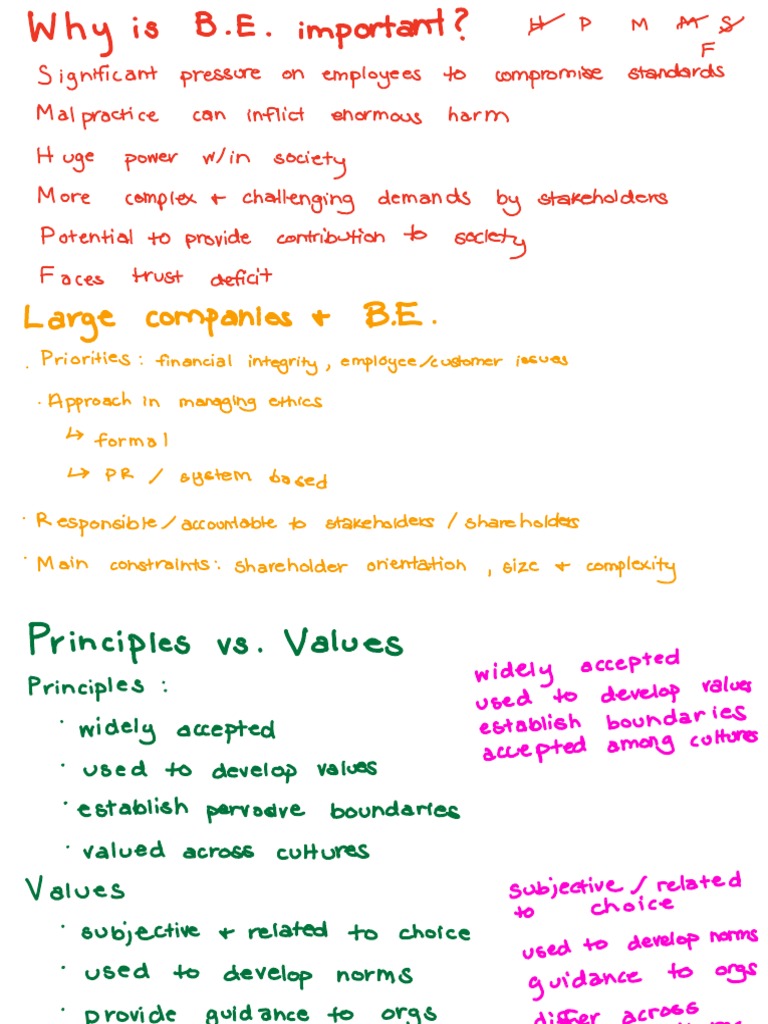 IB 329-Business Ethics Lecture Notes | PDF | Morality | Justice