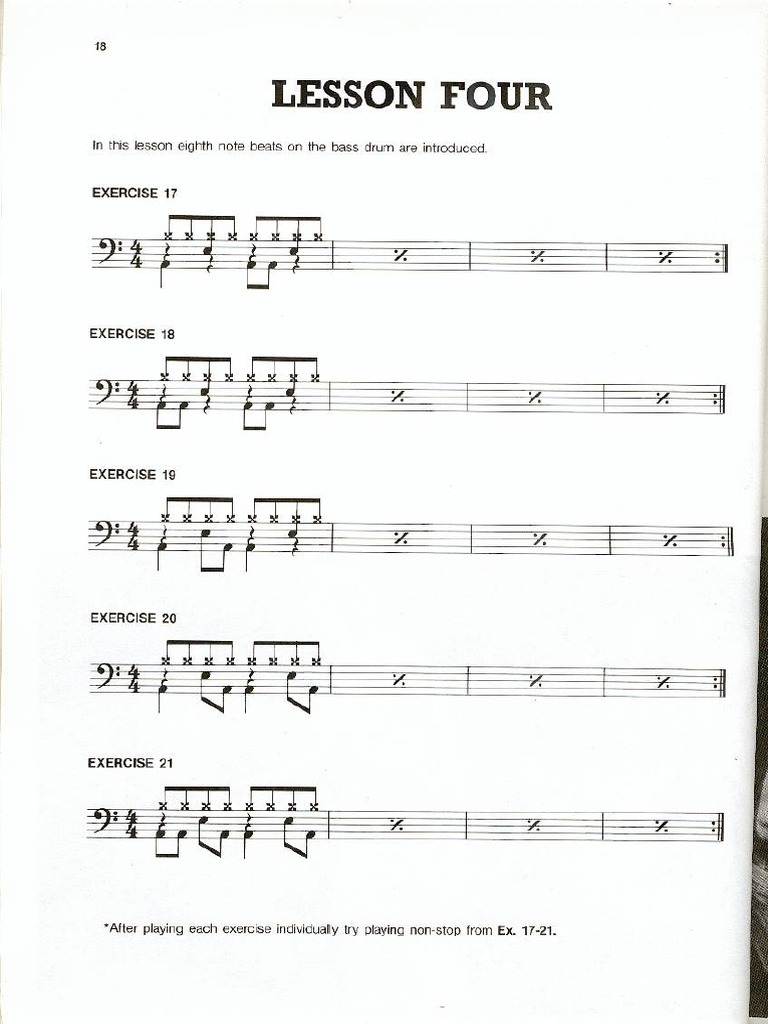 Progressive Rock Drumming From Beginner To Advanced Student | PDF