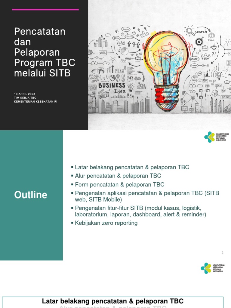 Pencatatan Dan Pelaporan Program TBC Melalui SITB - Peningkatan ...