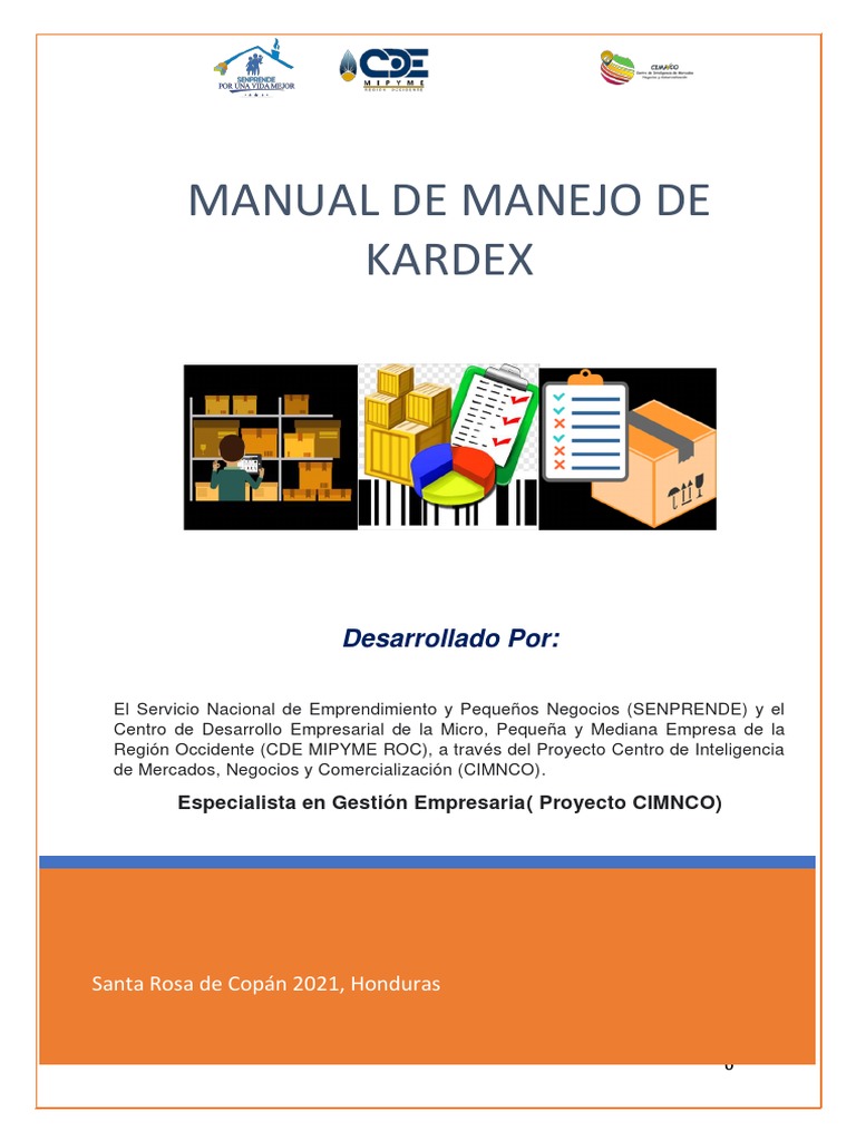 Manual de Manejo de Kardex 1 | PDF | Inventario | Contabilidad