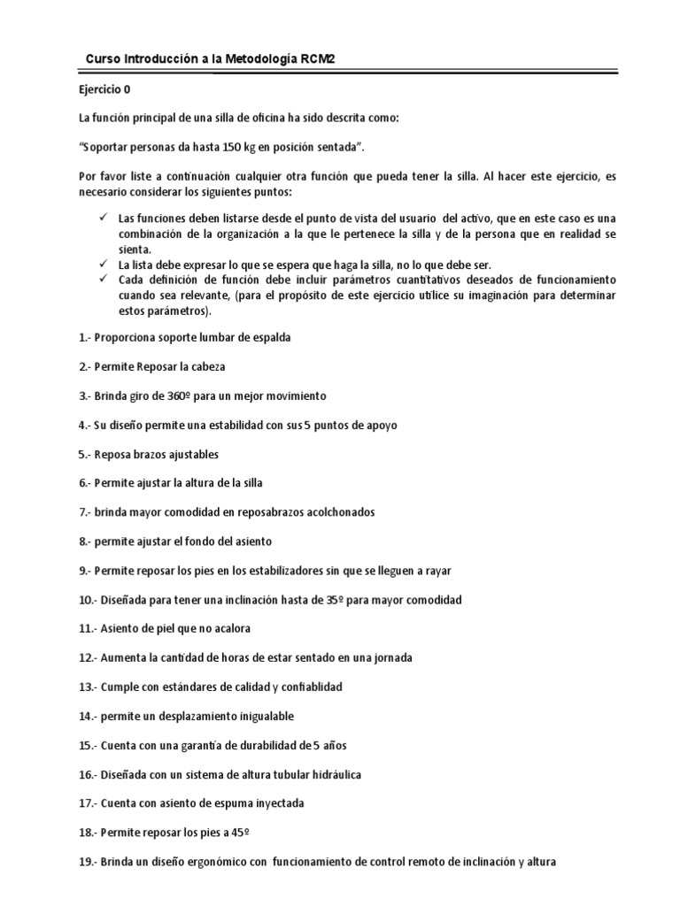 01 Ejercicio 1 Silla | PDF