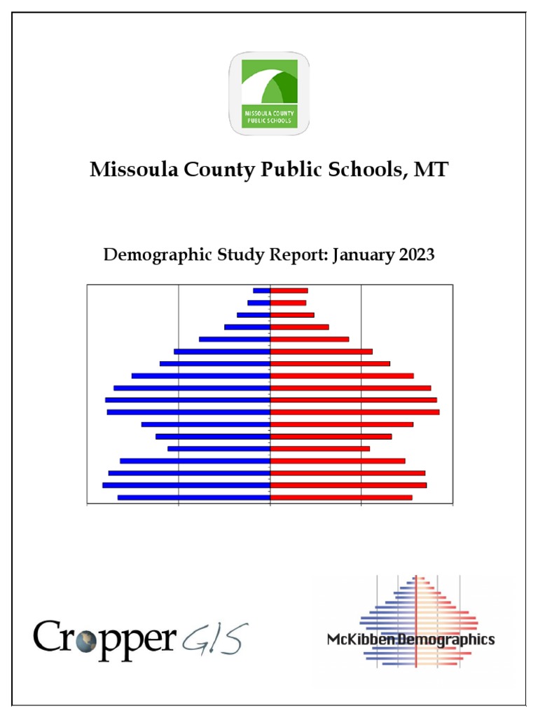 Missoula County Public Schools MT Demographic Study Report 1.26.23 ...