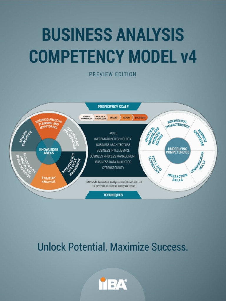 Business Analysis Competency Model v4 Preview Edition | PDF | Business ...