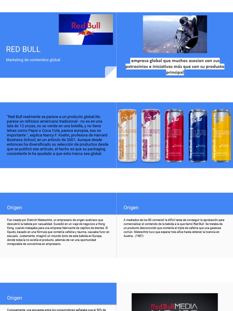Caso Red Bull | PDF | Marketing | Refresco
