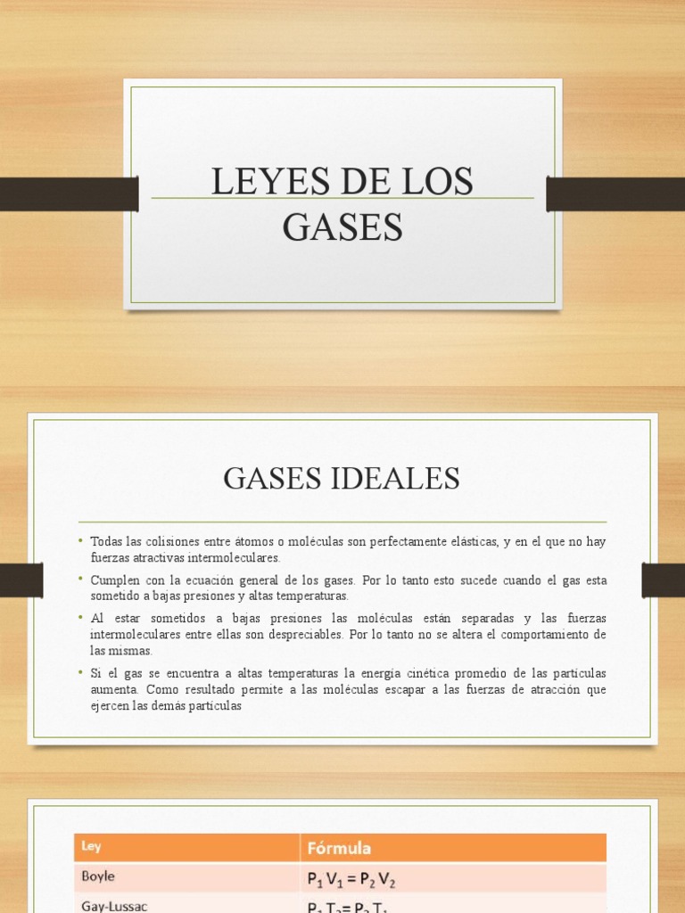 Leyes de Gases Ideales y Avogadro | PDF