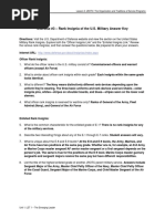 NJROTC Rank Structure Overview | PDF | Lieutenant | Commander