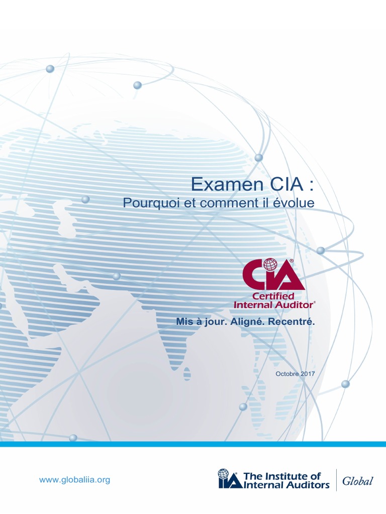 CIA Exam Syllabi Changes Handbook French | PDF | Audit | Risque