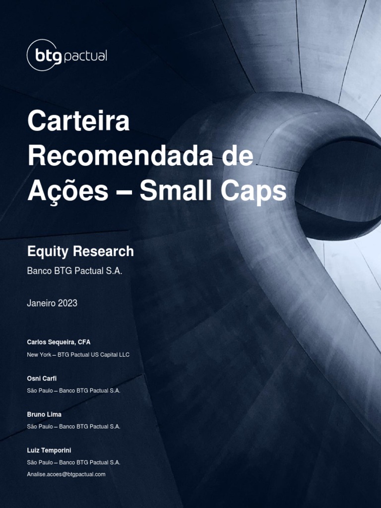 BTG - Carteira Small Caps | PDF | Impostos | Inflação