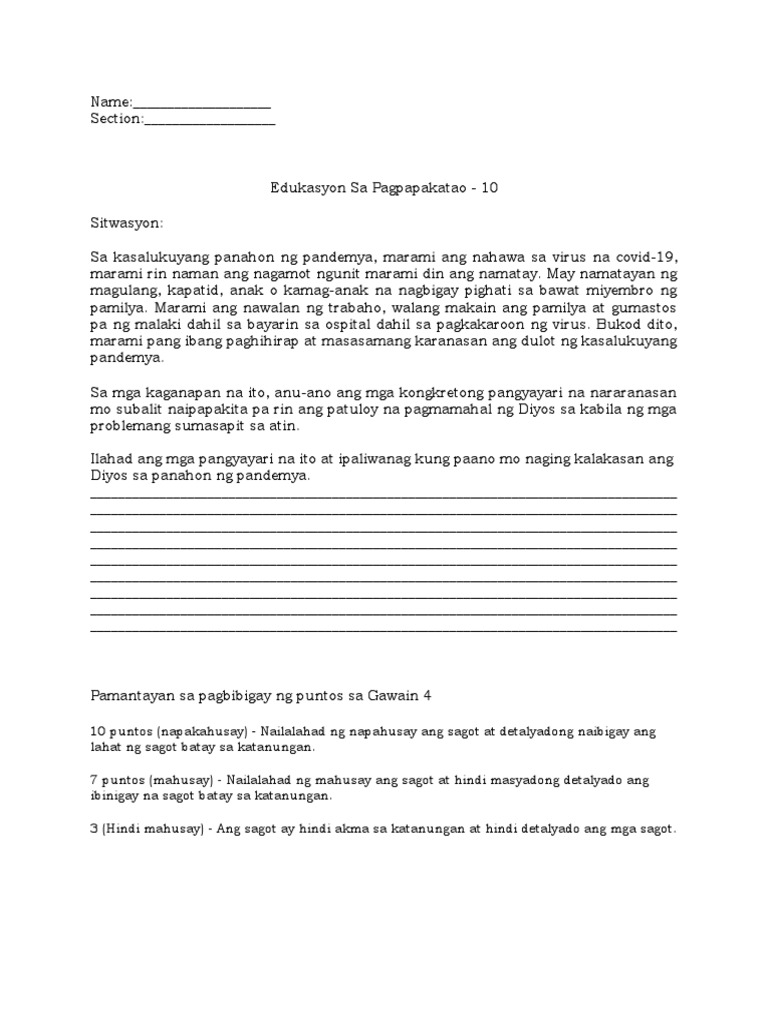 Activity 2 Esp 10 | PDF