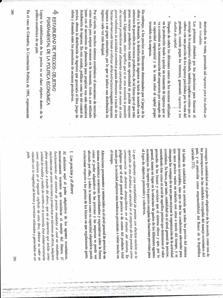 Objetivos de La Politica Economica | PDF Objetivos de La Politica Economica | PDF