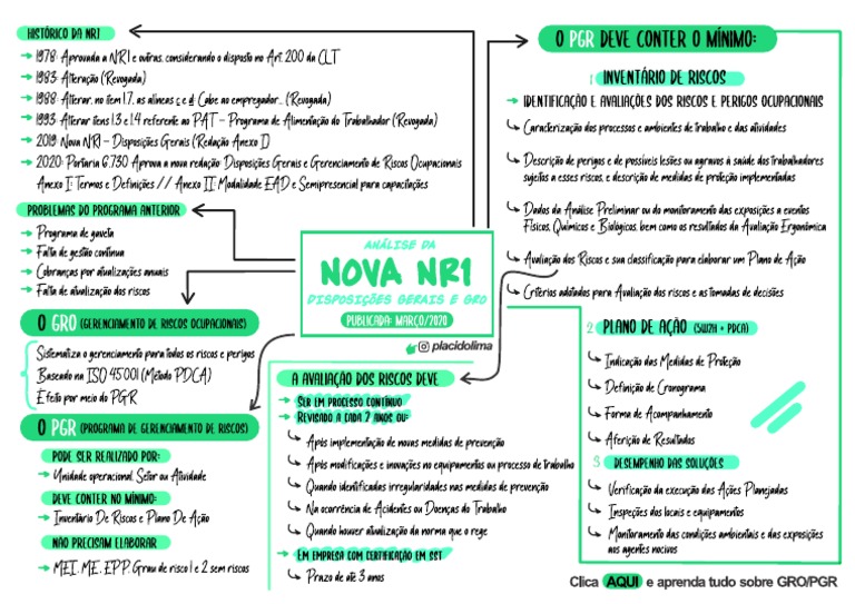 Mapa Mental NR1 | PDF